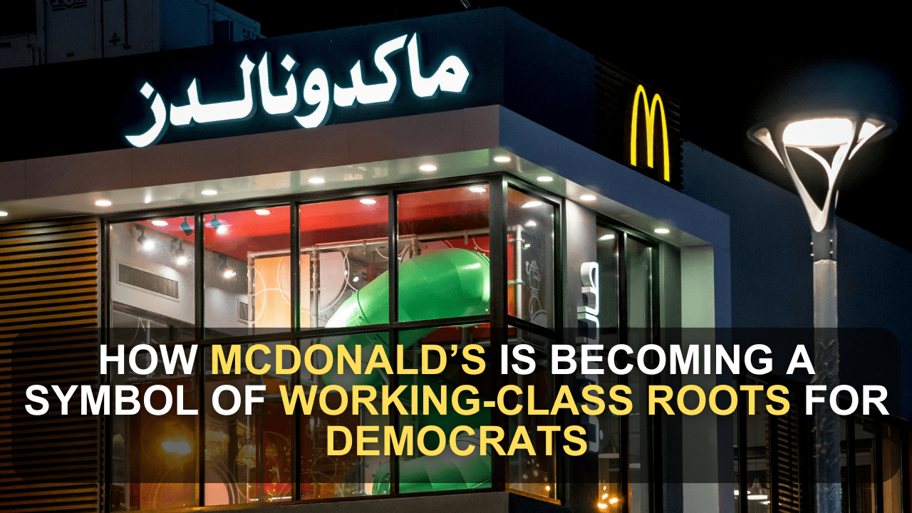 How McDonald’s is Becoming a Symbol of Working-Class Roots for ...
